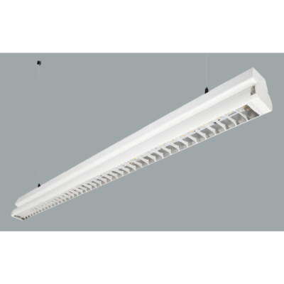 Linear LED - Rood White Low Glare Louver with 62W 1680mm